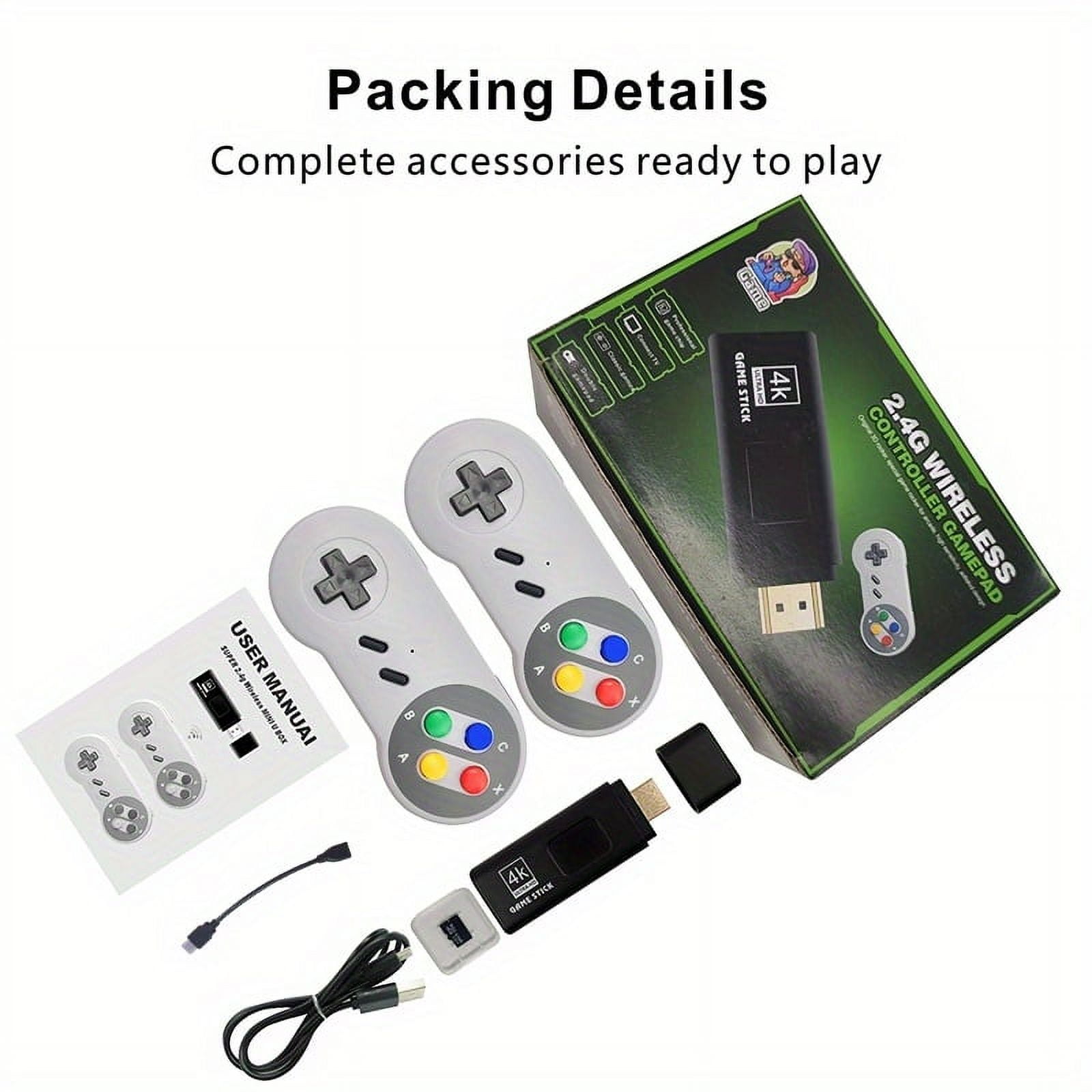 U8 Mini Video Game Console 64G 32G Stick Lite 4K Built-in Retro Games ...