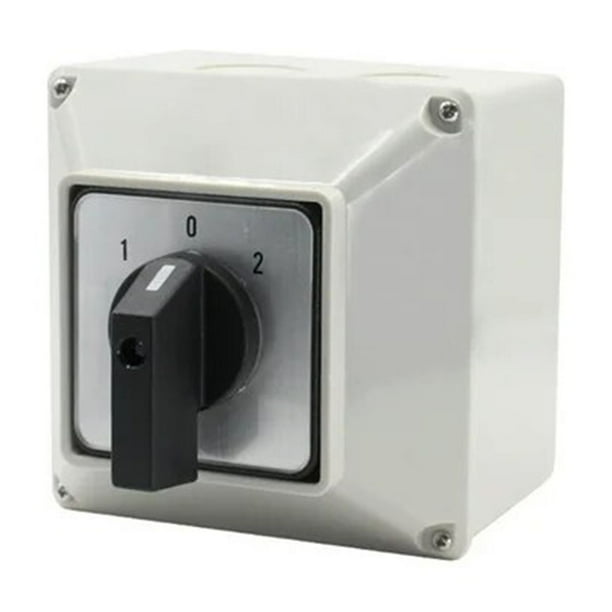 Selector Tipo Pacco 3 Posiciones Con Caja 63a 1-0-2 | Lider