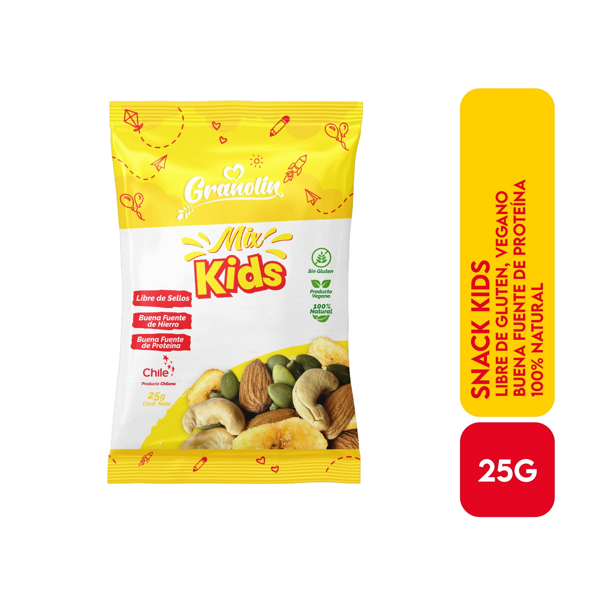 SNACK KIDS 25g | 24unidades | Lider