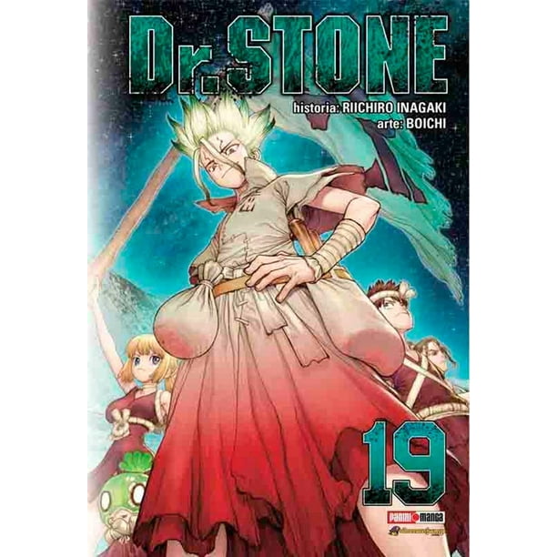 Manga Dr Stone 19 blanco | Lider