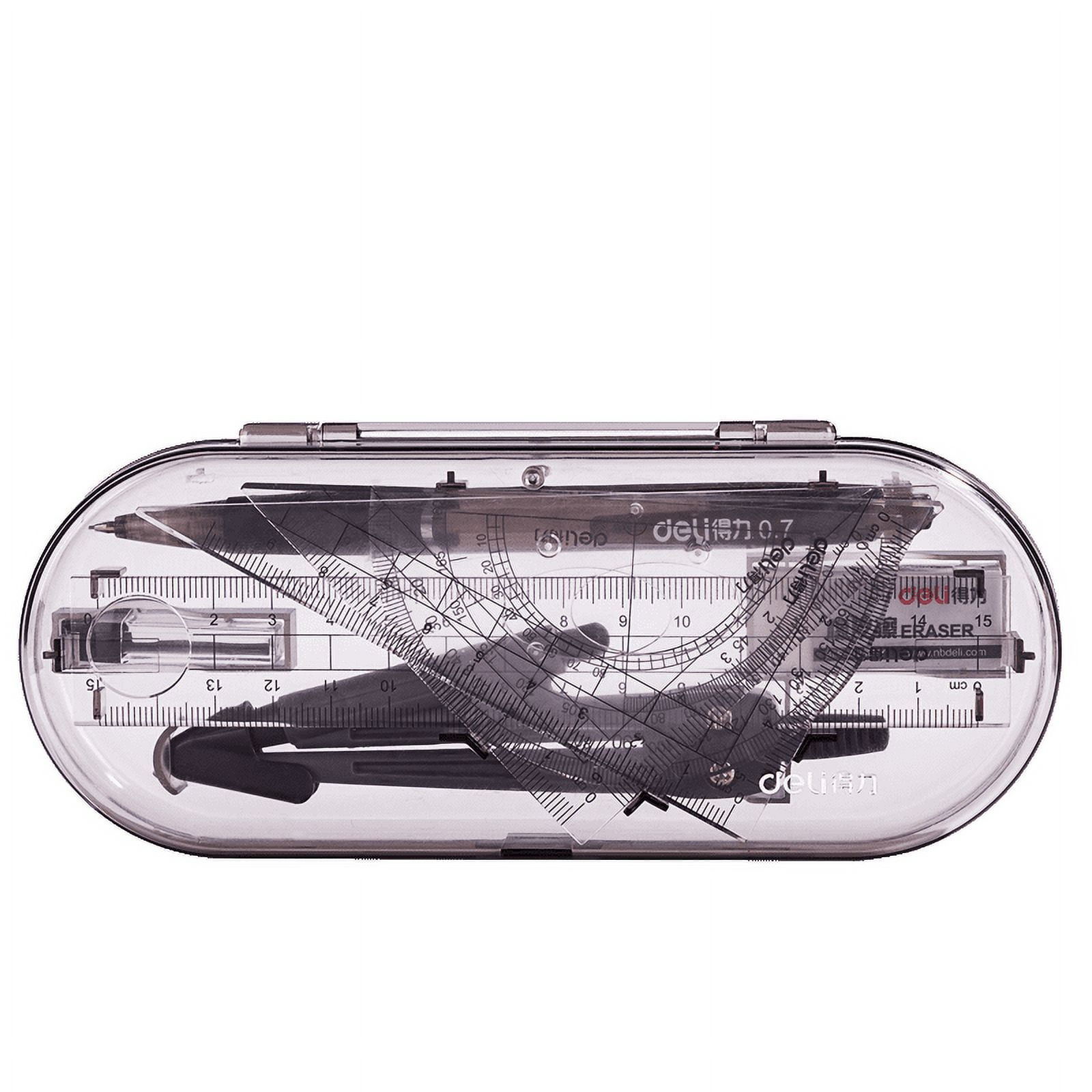 Premium School Drafting Set: Mechanical Pencils, Triangles, Rulers ...