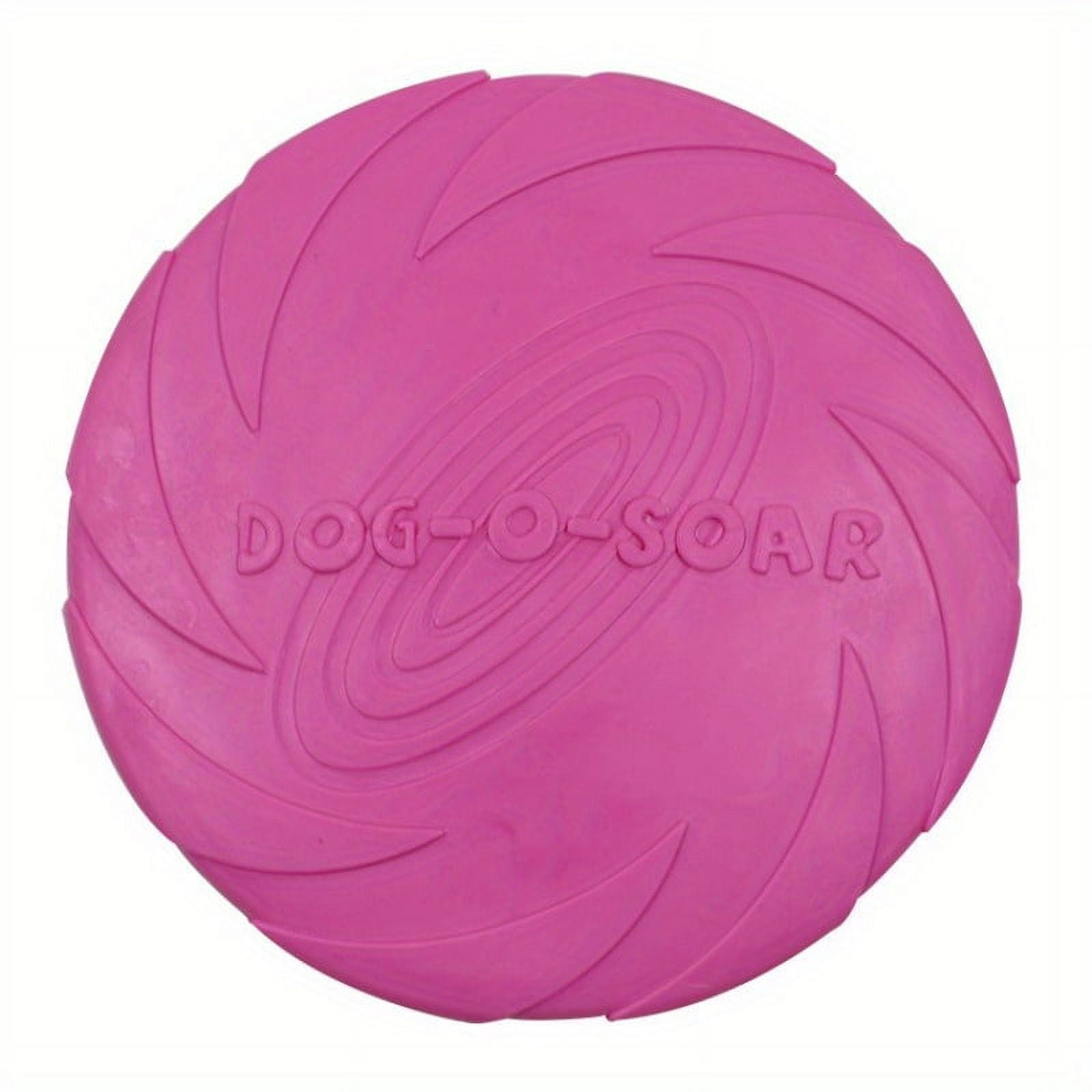 TPR Pet Soft Flying Disc Dog Gnawing Flying Saucer Pet Training To Play ...