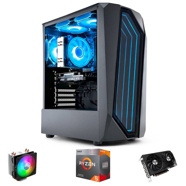 PC GAMER AMD RYZEN 5 5500 32gb 2Tb RTX 3050 WiFi | Lider