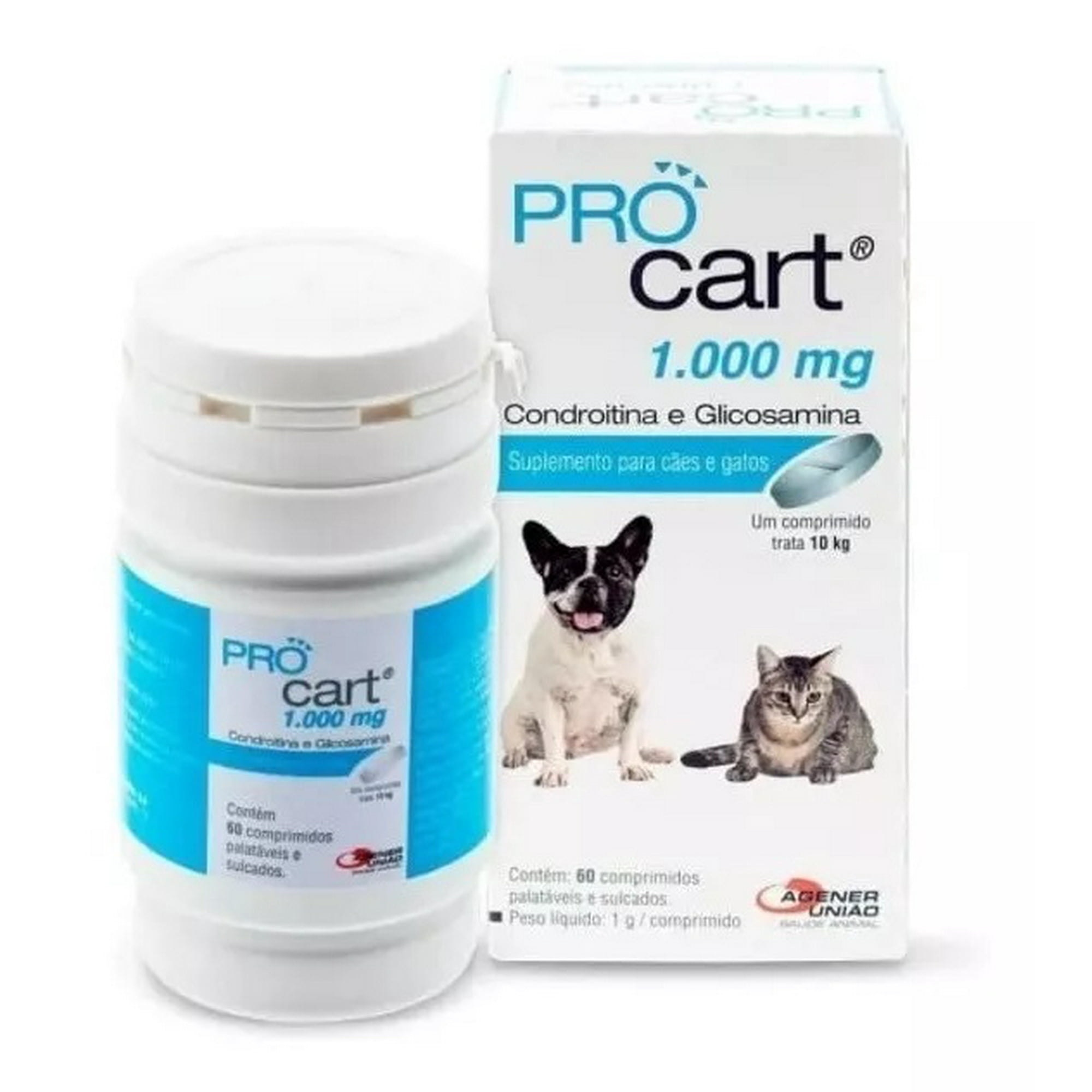 Procart 10 1000mg 60 comprimidos | Lider