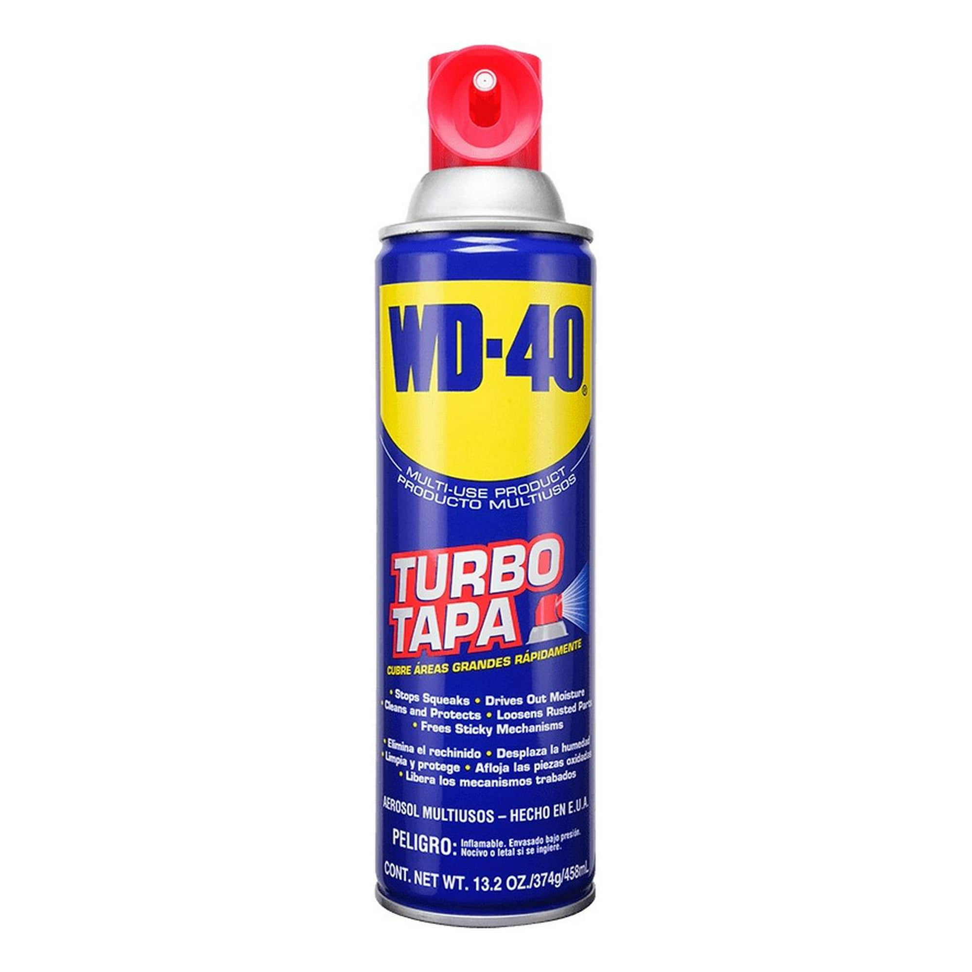 Lubricante Wd-40 374g/478ml Turbo Tapa azul | Lider