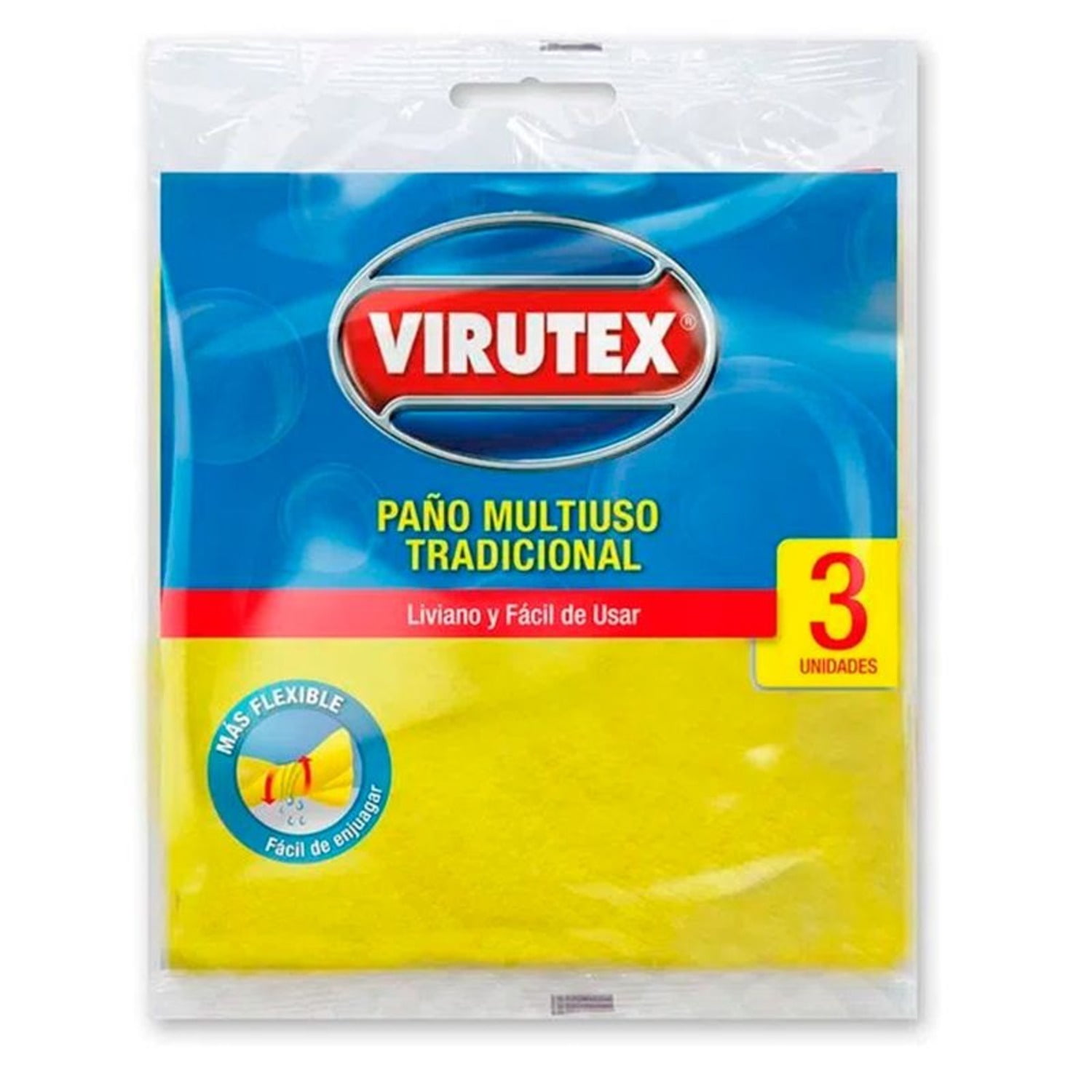 Pack X 4 Paño Multiuso Tradicional 3 Und | Lider