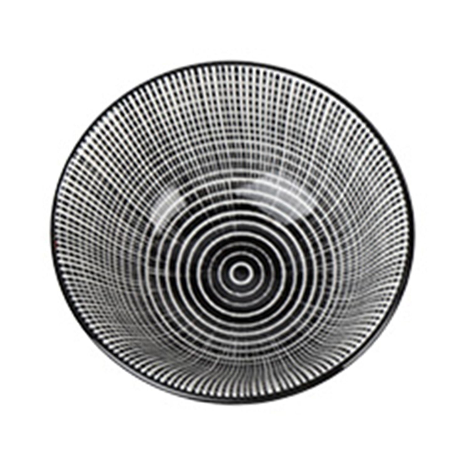 Bowl Pocillo Loza Negro 12x6.5cm | Lider