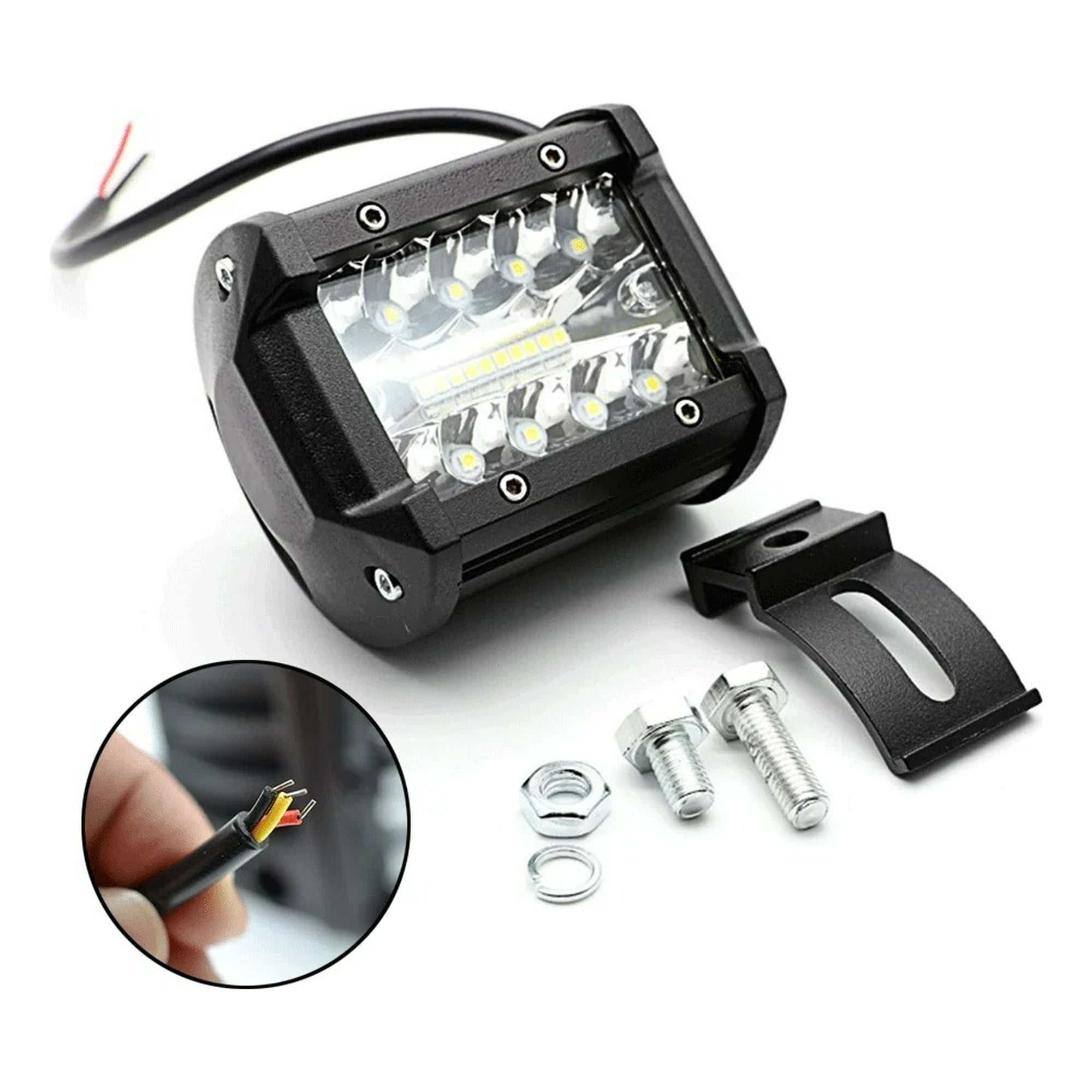 Barra Focos Neblineros Led 60w Blanco Expansion Auto Moto | Lider