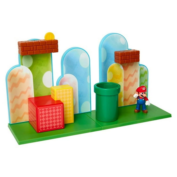 Juguete Escena Acorn Plains Super Mario | Lider