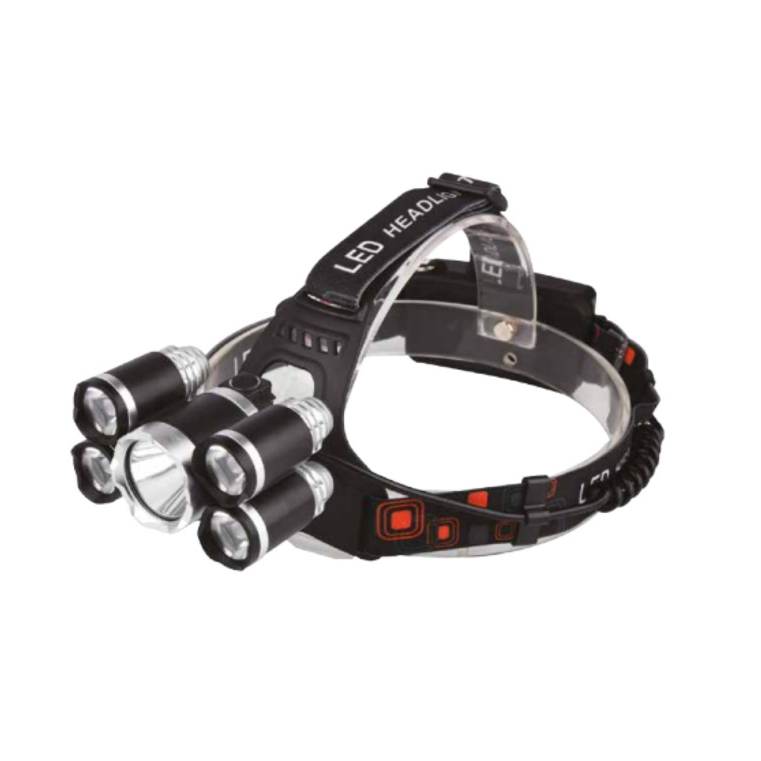 Linterna Led Tipo Cintillo 5 Luces Led Recargable | Lider
