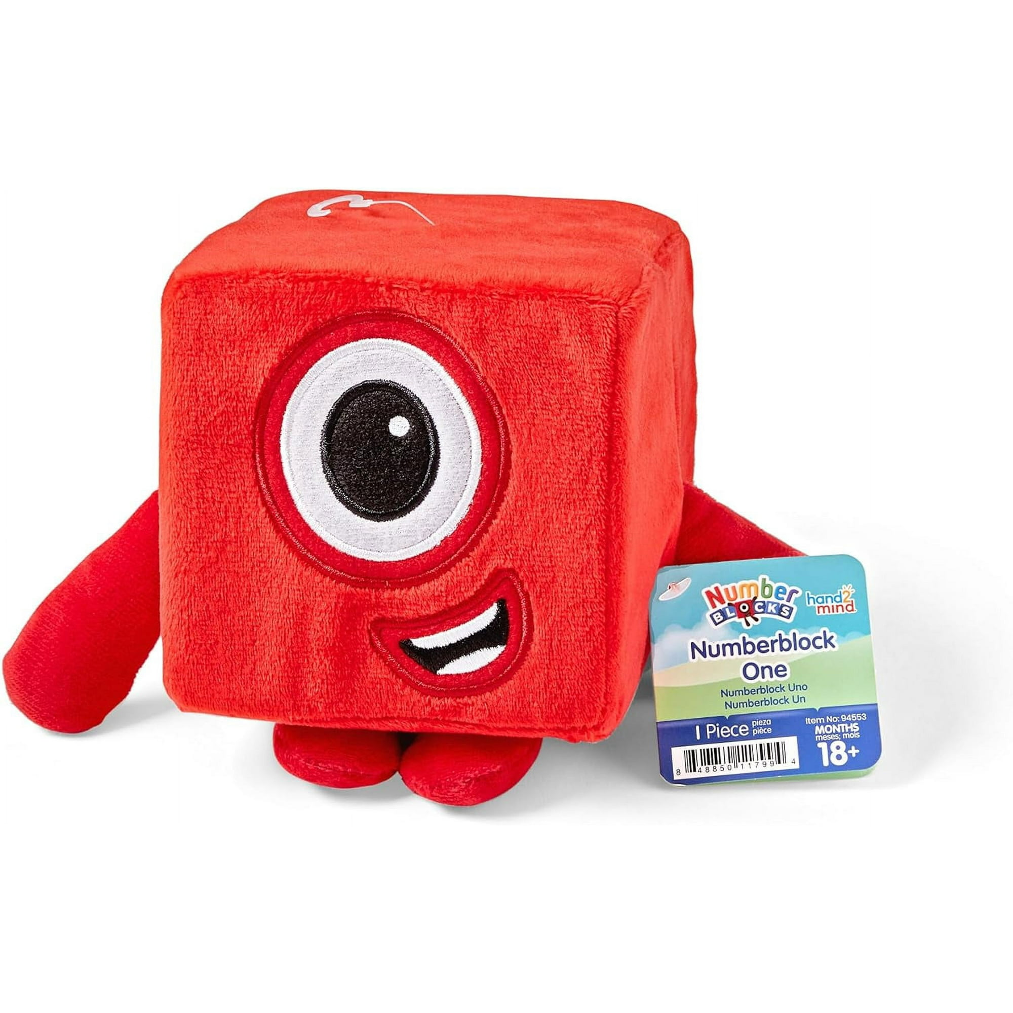 Numberblocks® Muñeco Plush Número 1 | Lider