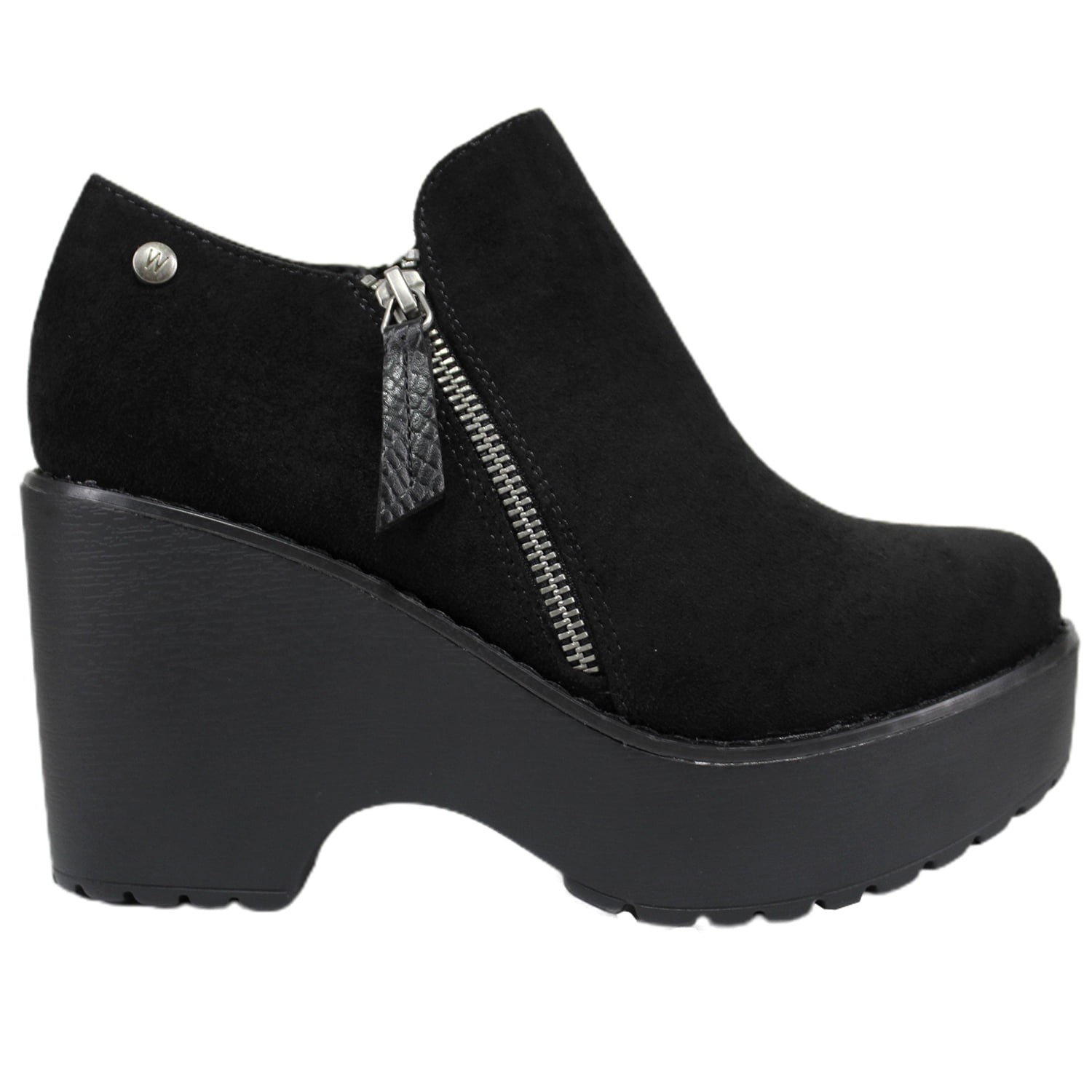 Botin de Mujer con Plataforma 58 Negro Yasna Talla 38 | Lider