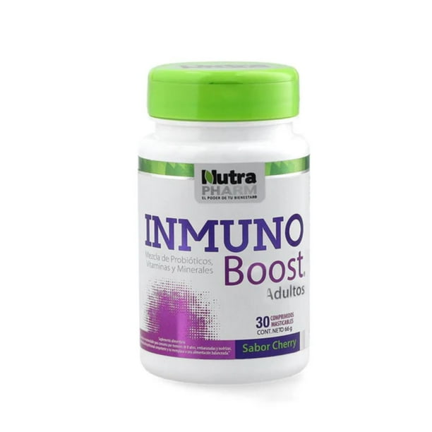 Probiótico Nutra Pharm Inmuno Boost Adulto 30 Comprimidos | Lider
