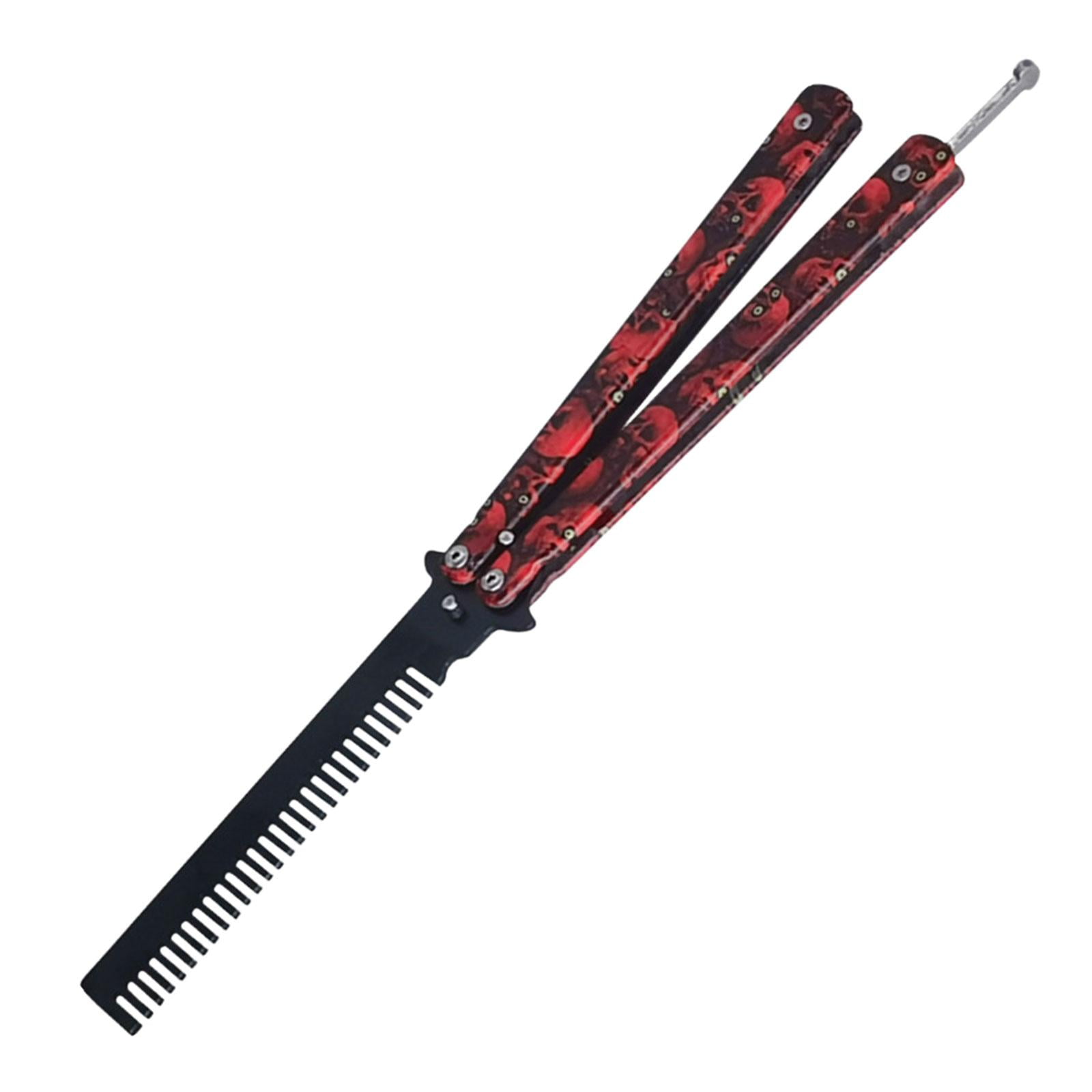 Practice Butterfly Comb Trainer Plegable Acero Inoxidable | Lider