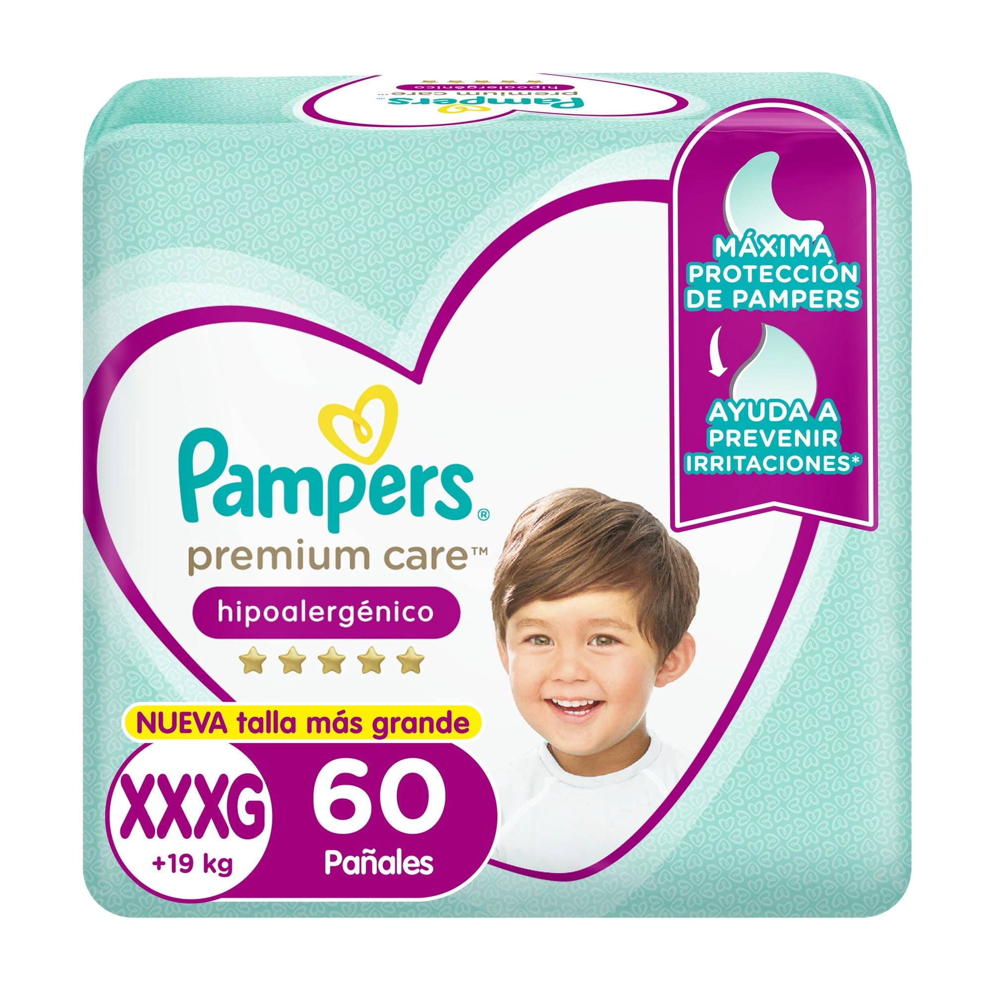 Pañales Pampers Premium Care XXXG, 60 Un | Lider