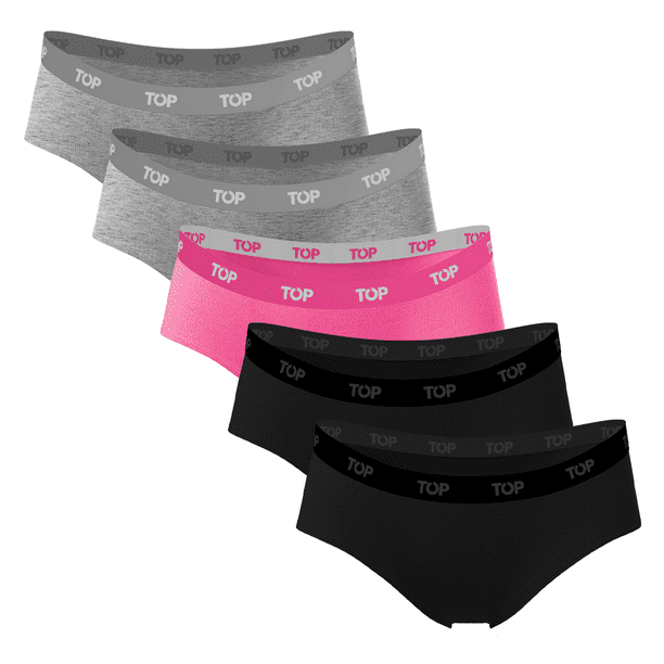Calzón Pantaletas Algodón Con Elástico Pack 5 | Lider