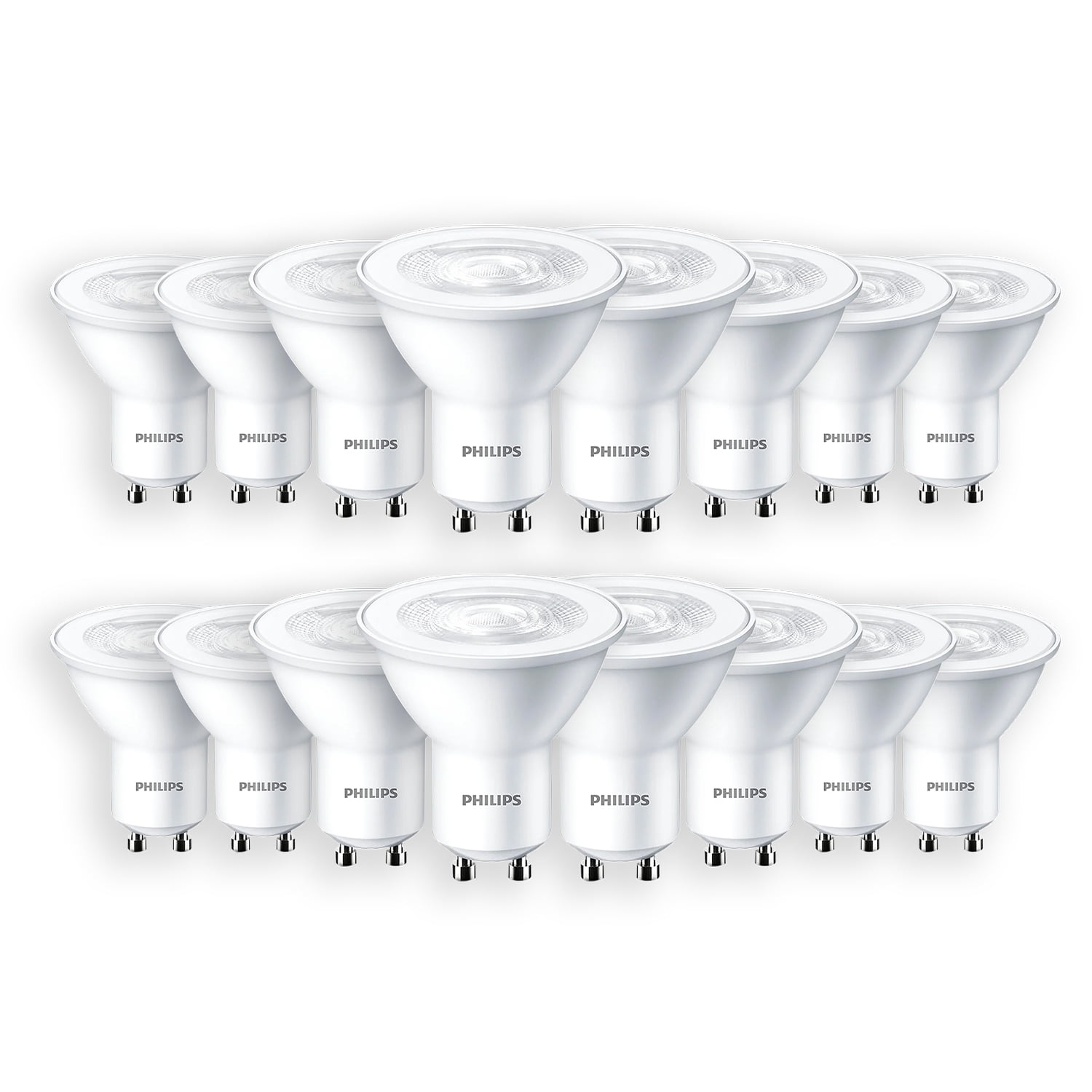 Pack 16 Ampolleta Eco Led 3.8w Gu10 Frío | Lider