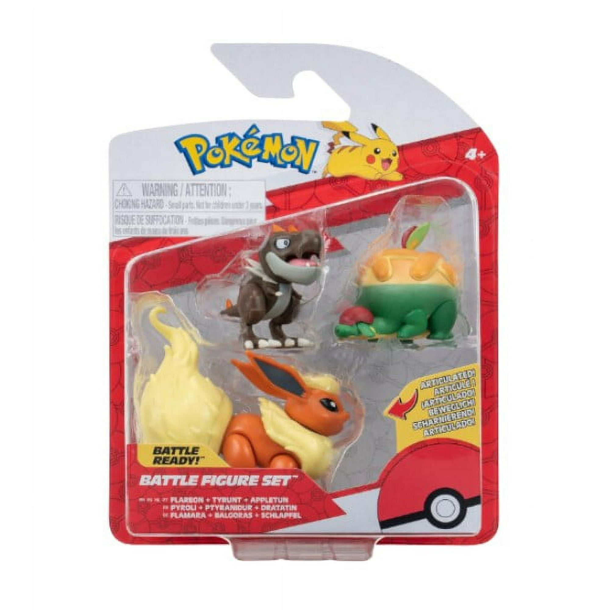 POKEMON PACK 3 FIGURAS ASST. | Lider