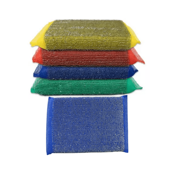 Pack 5 Esponjas de Acero Inoxidable | Limpieza Profunda y Sin Esfuerzo ...