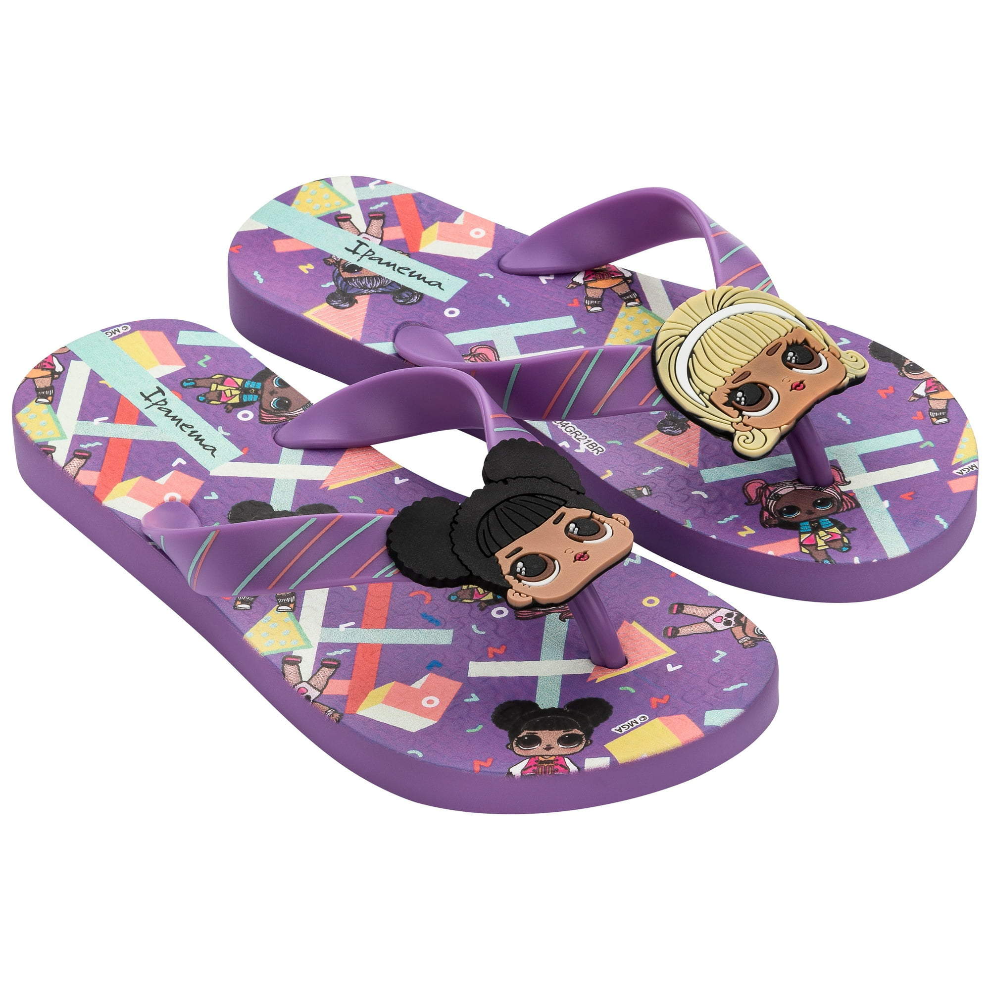 Sandalia Infantil Lila Lol 235 Ipanema | Lider