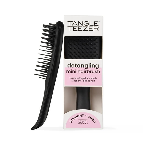 Cepillo para cabello Tangle Teezer Ultimate Detangler, tamaño de viaje ...