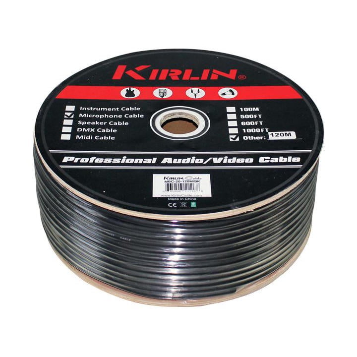 Rollo Cable Micrófono Kirlin Mbc-20 (100 Mts) | Lider