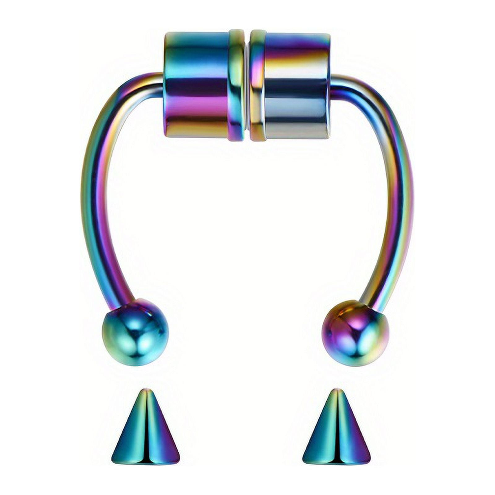 Stainless Steel Magnetic Nose Ring for Men - Strong and Comfortable ...