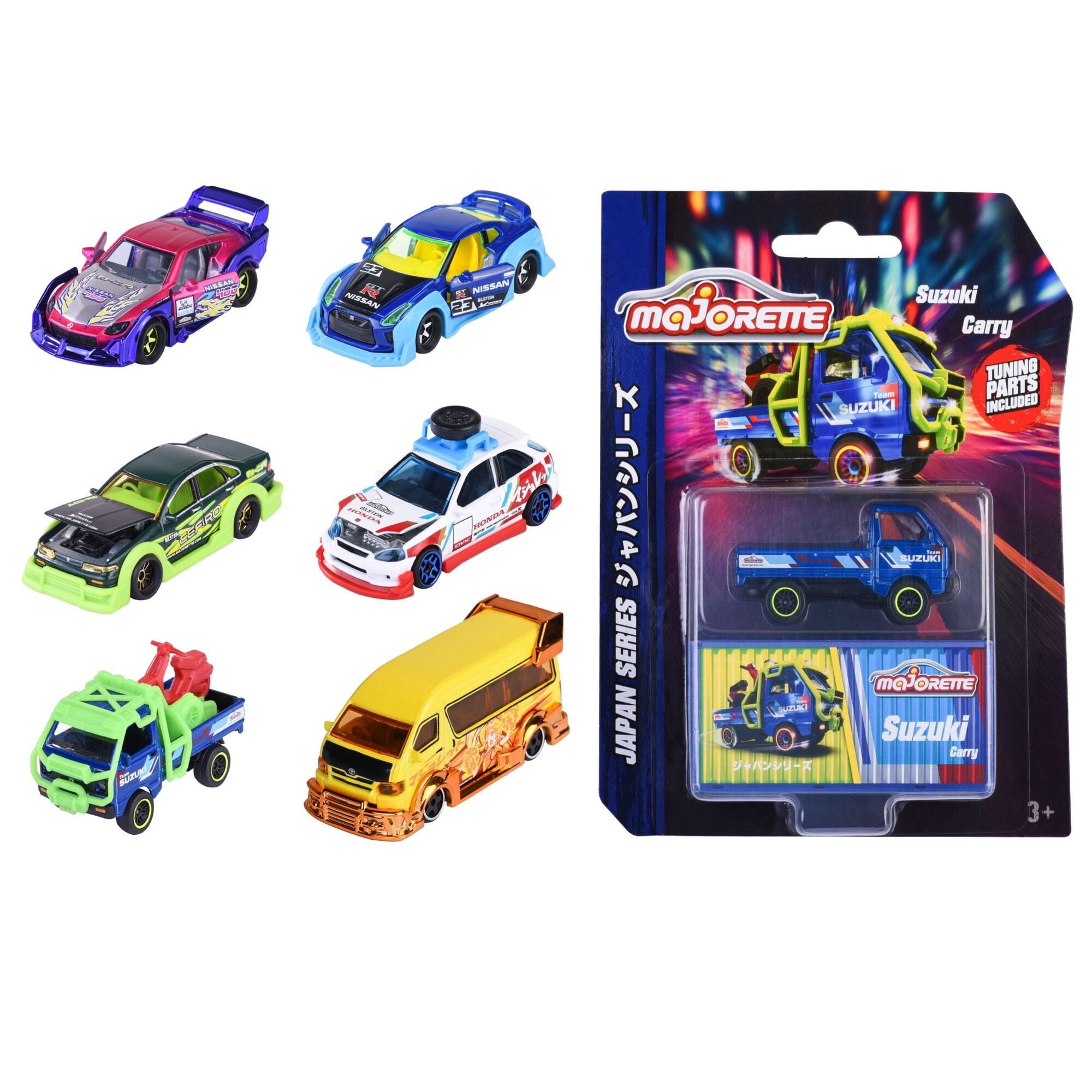Auto coleccionable Japan Series Deluxe Cars 6 Modelos Surtido | Lider