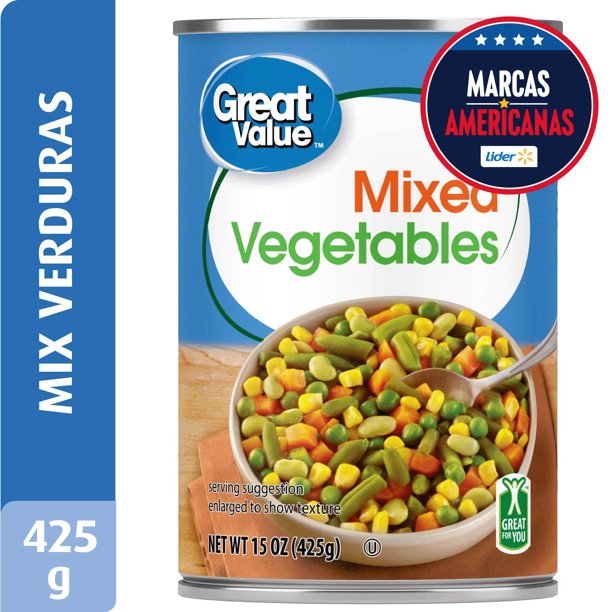 Mix de verduras, 425 g | Lider