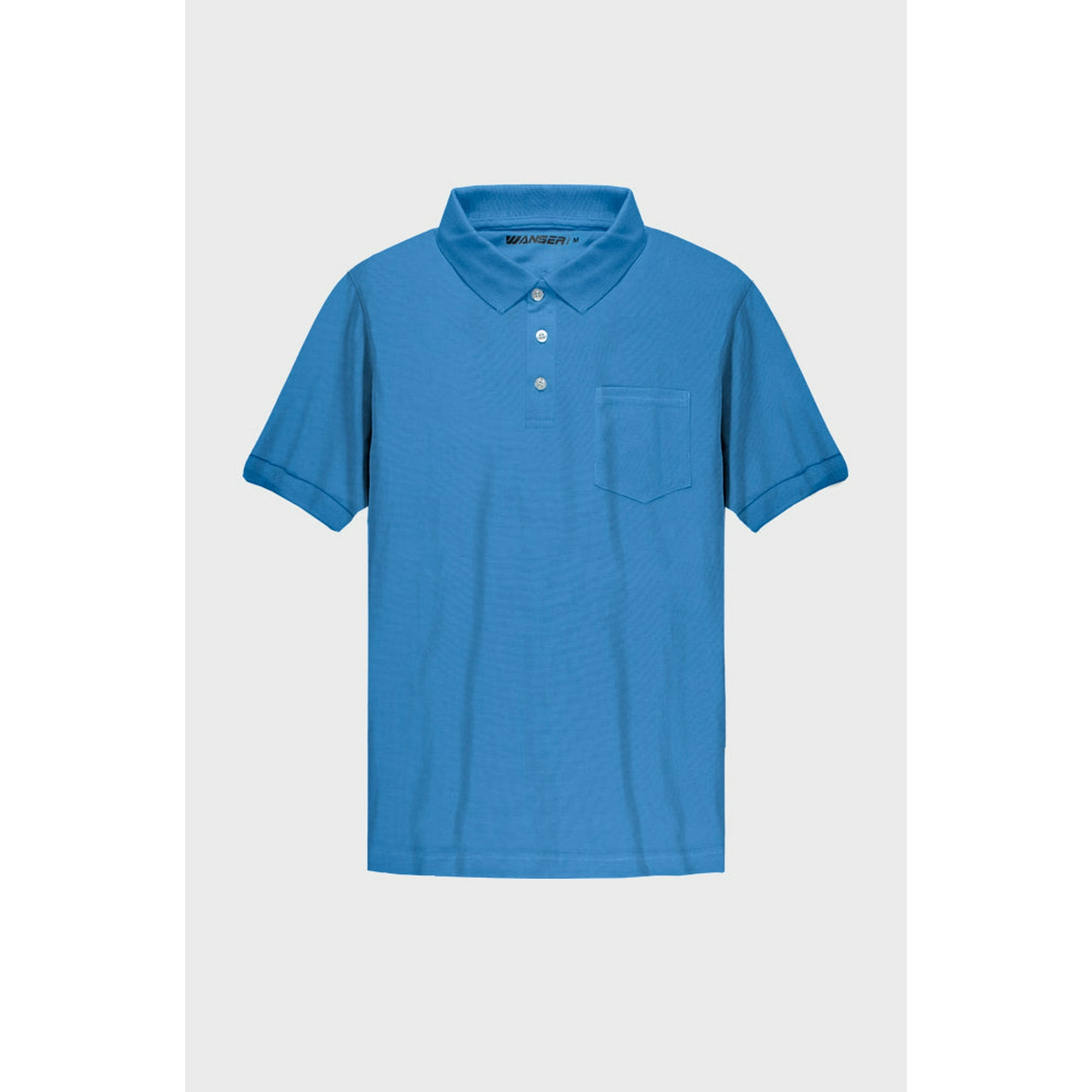 Polera Pique XL Celeste Hombre | Lider