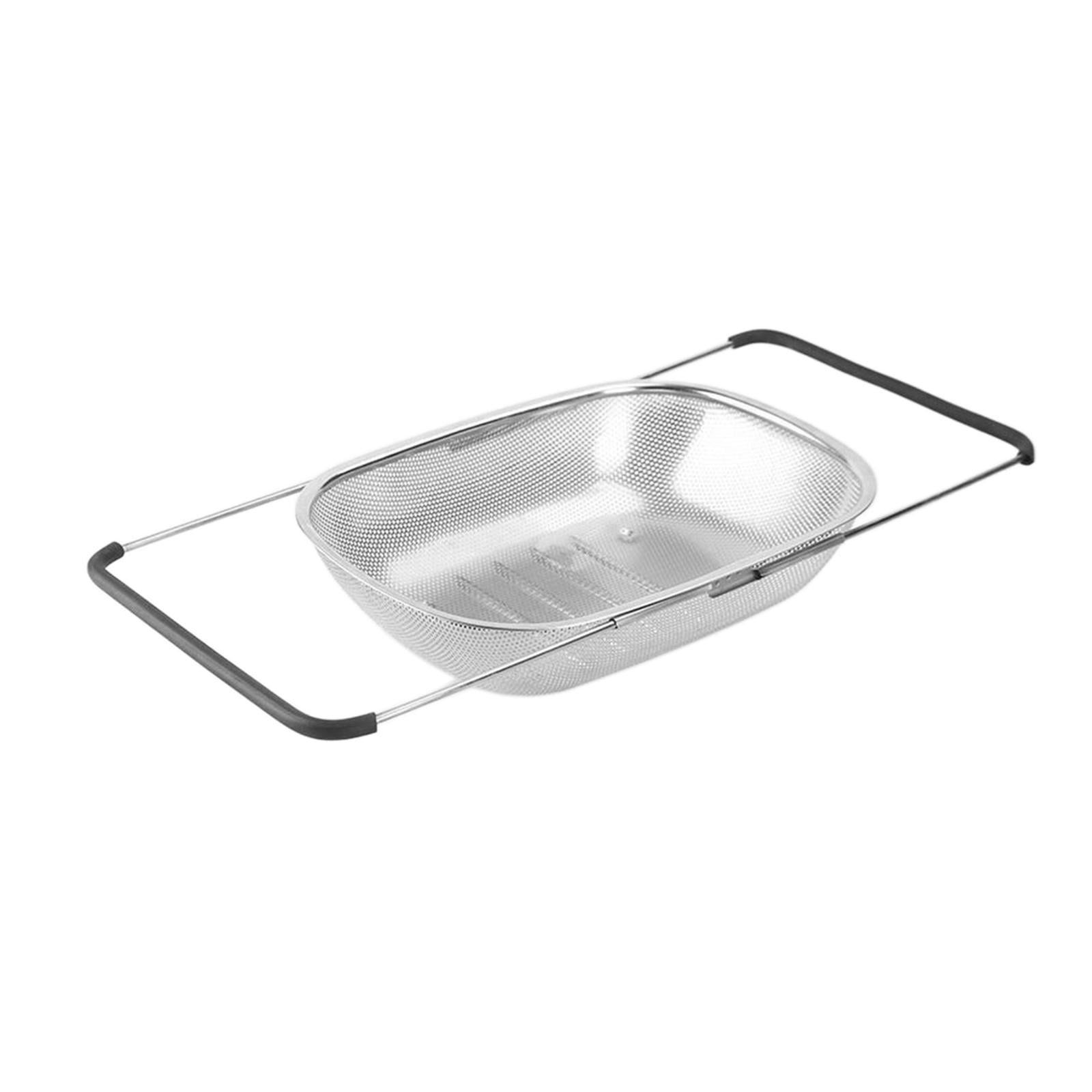 Colador Colador Canasta Ampliable Robusto Oval Almacene Fácilmente La ...