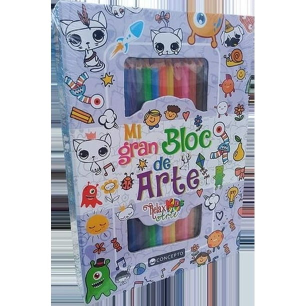 Libro Mi Gran Block De Arte-violeta | Lider