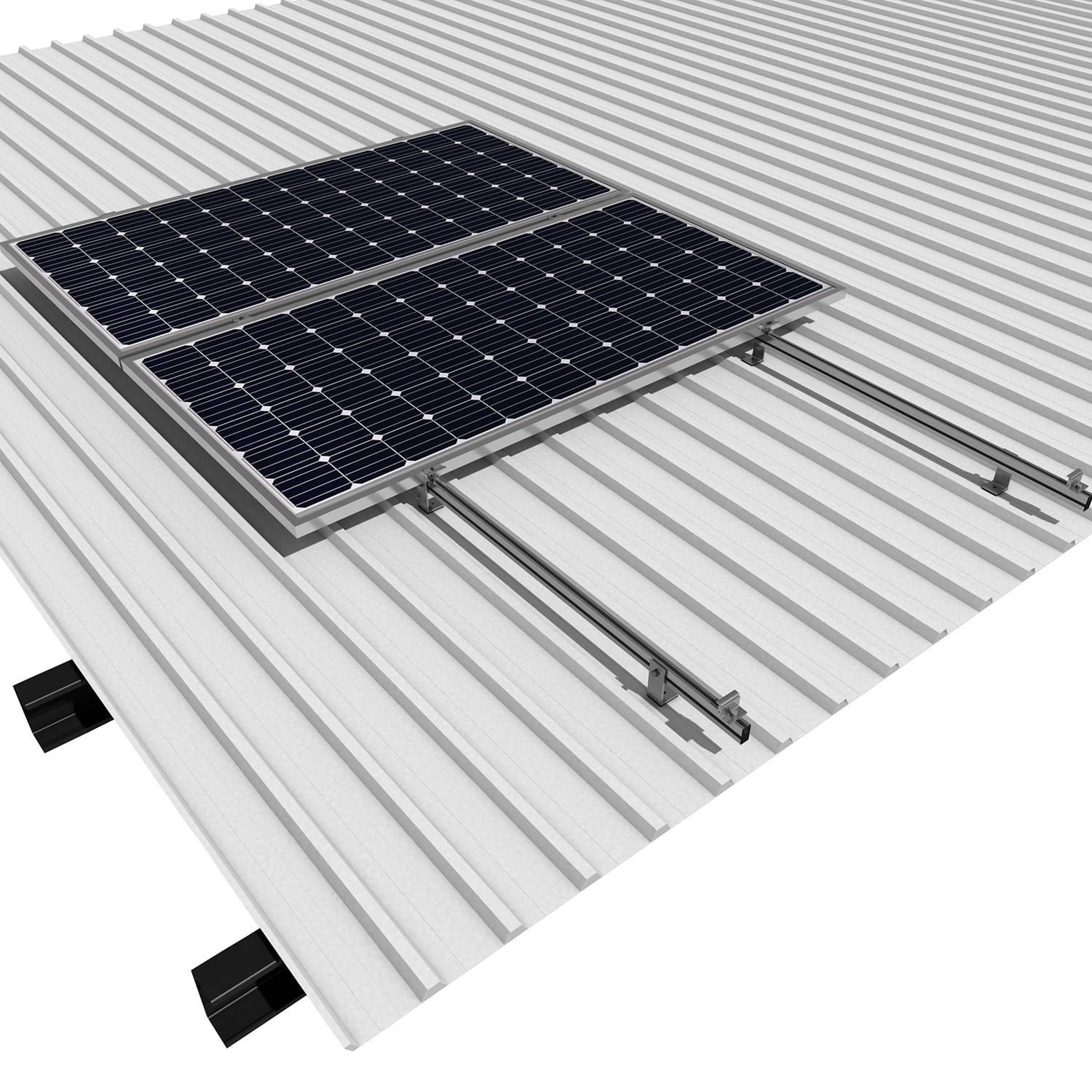 Estructura Montaje 8 Paneles Solares Fijo Soliot | Lider