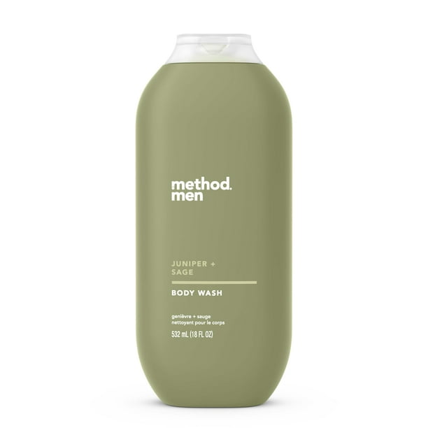 Body Wash Method Men Juniper + Sage, 532 ml (paquete de 1) | Lider
