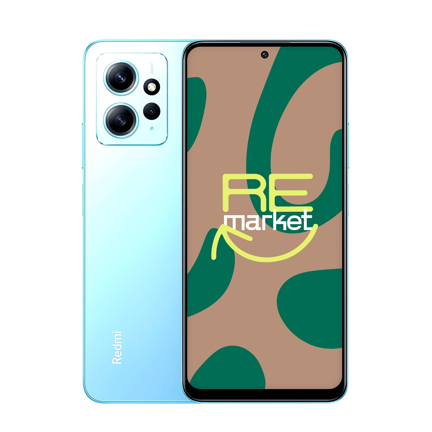 Celular Xiaomi Redmi Note12 4G 128 Gb Celeste- Reacondicionado | Lider