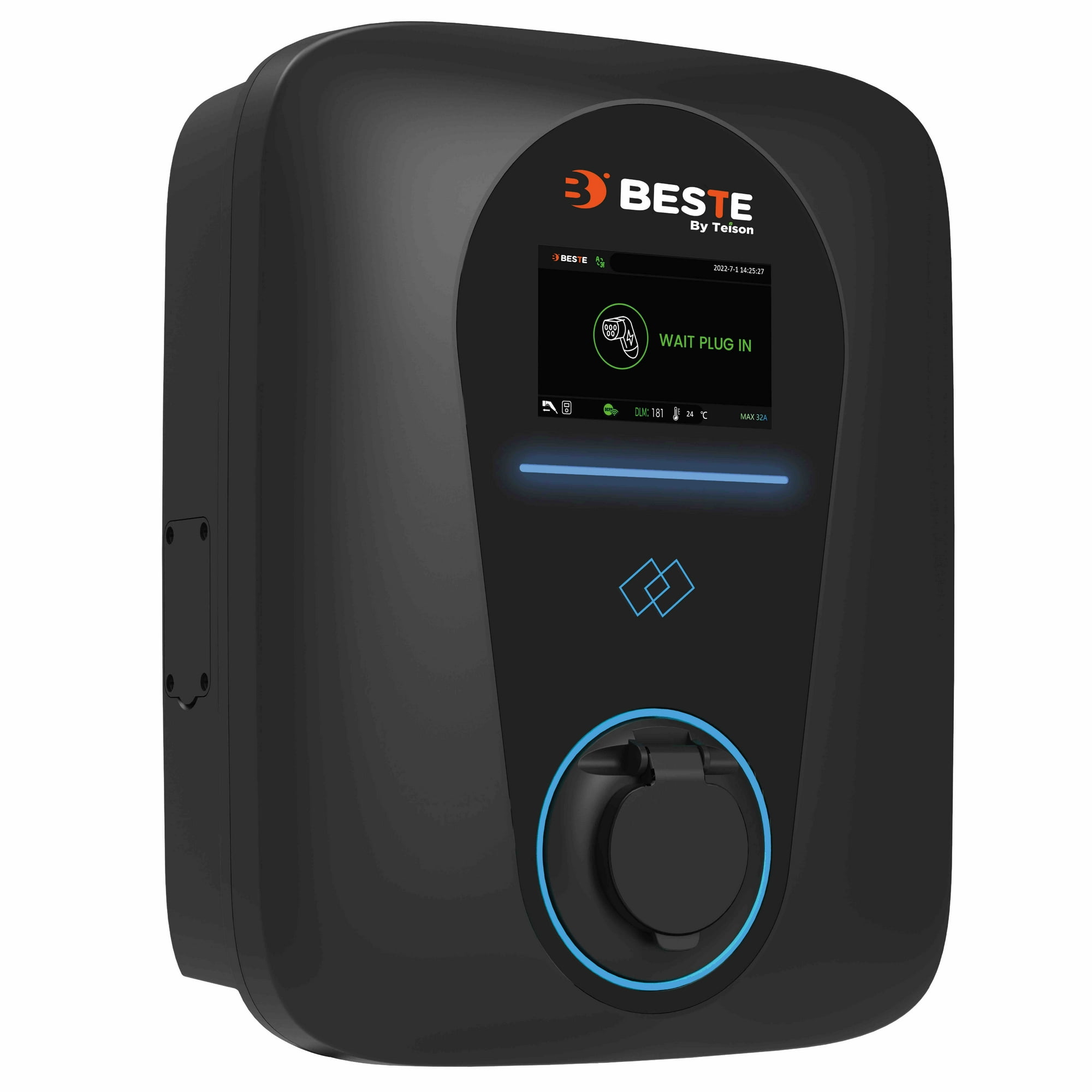 Cargador auto eléctrico - Wallbox pro 22 KW T2 Socket - Beste by Teison ...