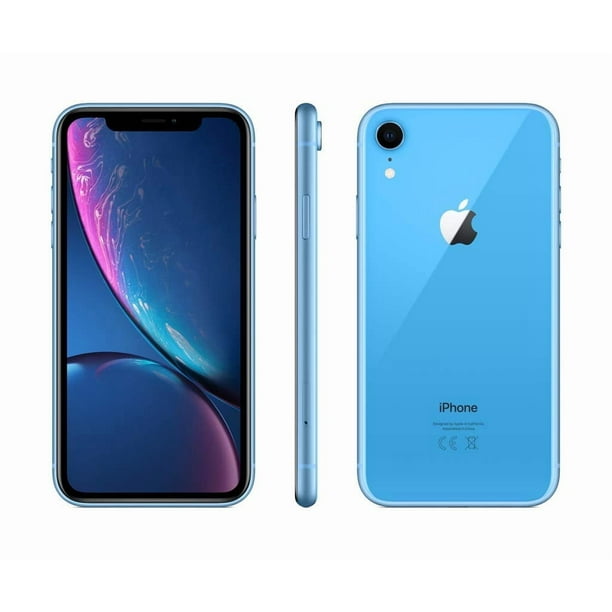 Apple iPhone XR Restaurado - Completamente Desbloqueado - 64 GB Azul ...