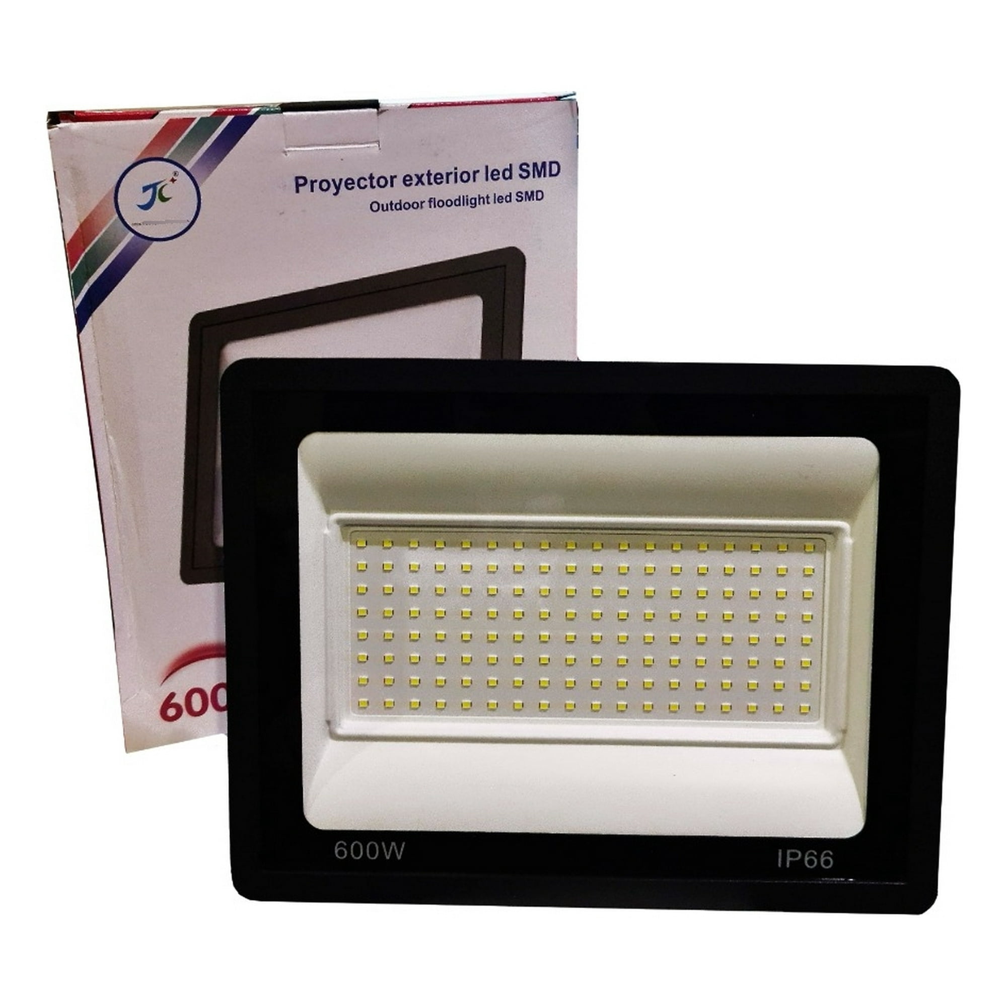 Foco Proyector Plano Led Reflector Multiled 600w Exterior | Lider