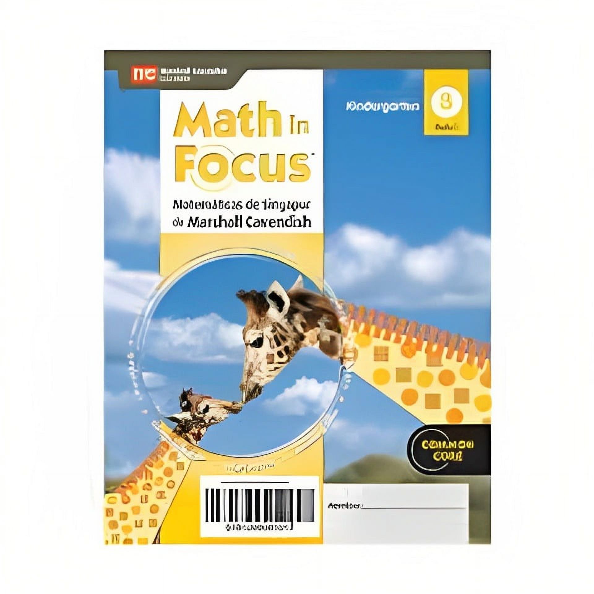 MATH IN FOCUS (TEXTO DEL ALUMNO KINDERGARTEN B PARTE 1 Y 2) | Lider