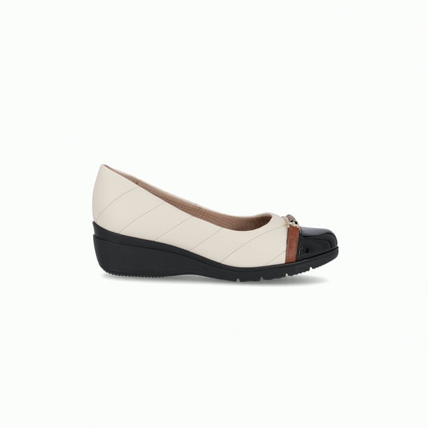Zapato Mujer Negro/Crema Beth 93 Piccadilly | Lider