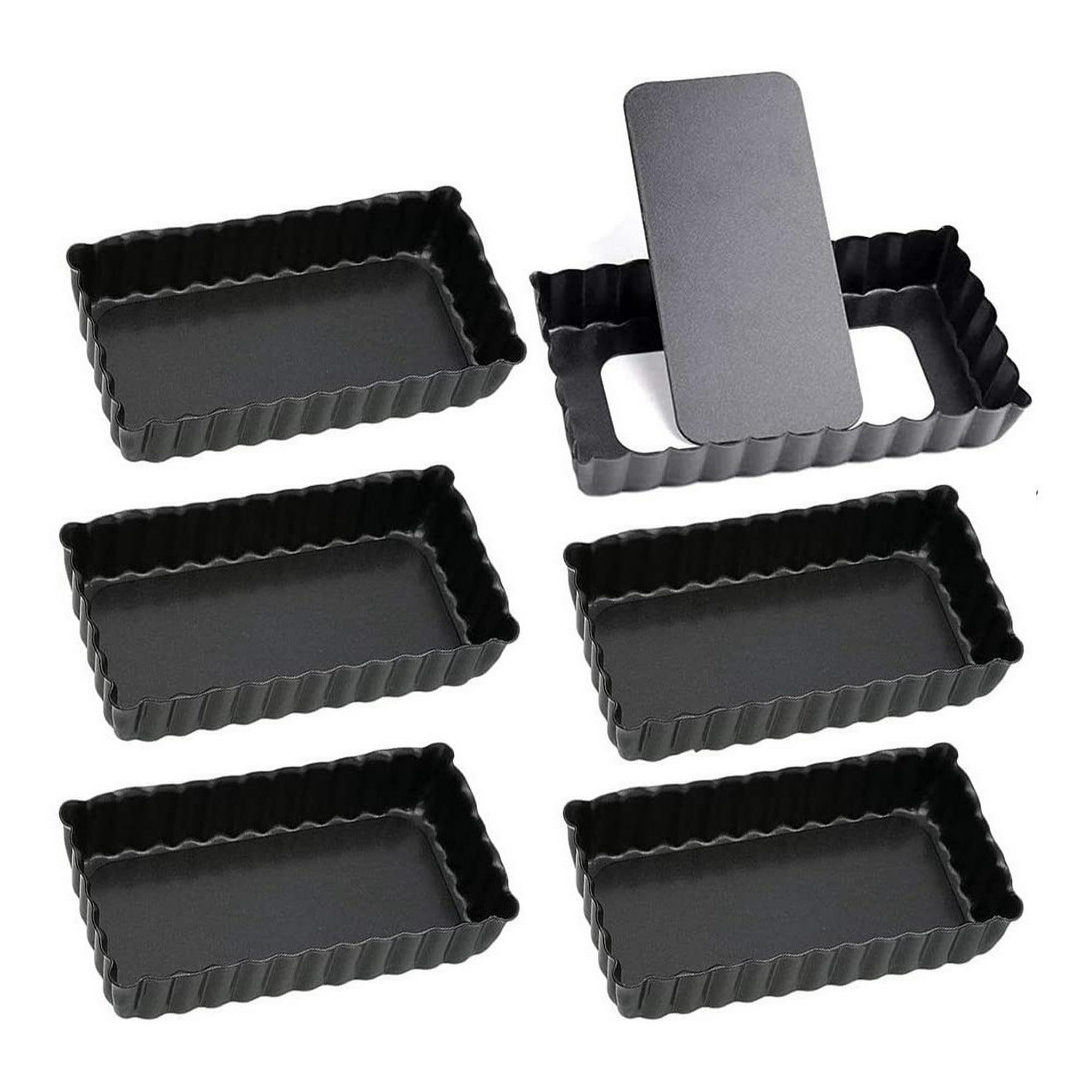 Pack X6 Moldes Desmontables Moldes Rectangular Individual | Lider
