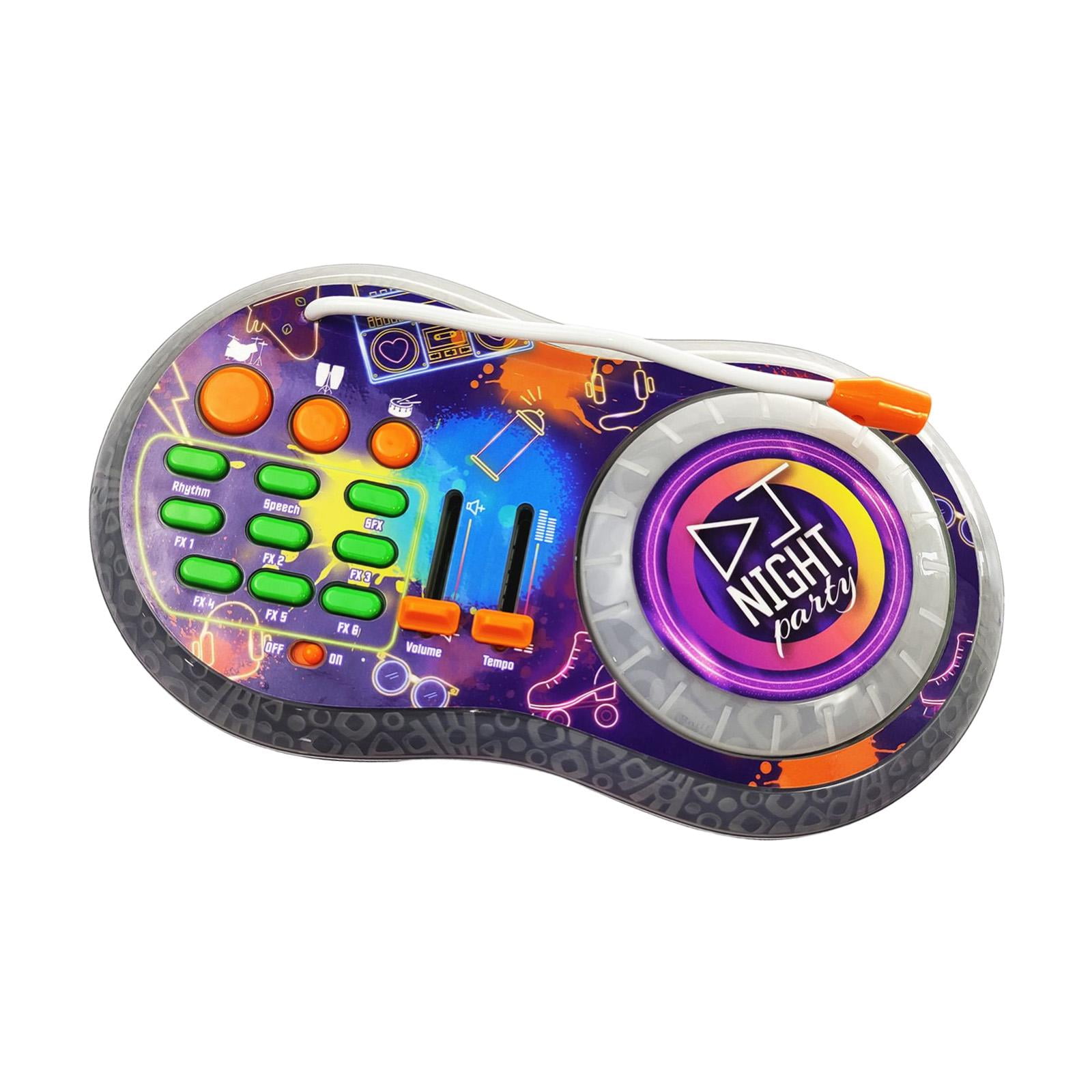 DJ Mixer Toys Turntable Record Light Show Musical Para Fiesta Niños ...