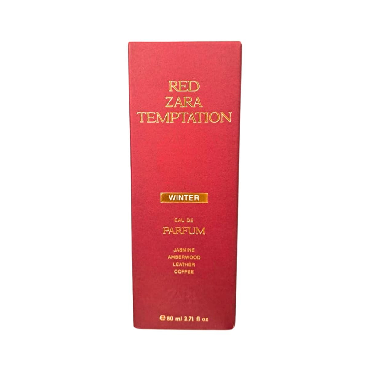 Red Zara Temptation Winter. Zara. 80ml | Lider