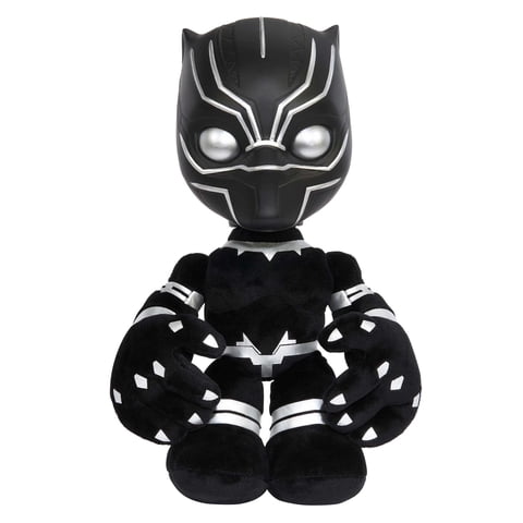 Figura De Peluche Mattel Marvel Black Panther 28 Cm Heart Of