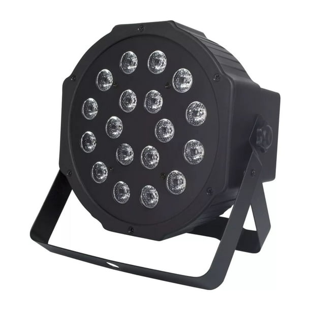 Foco Luces Par 18 LED RGB DMX Fiesta Luces Rítmico Disco | Lider