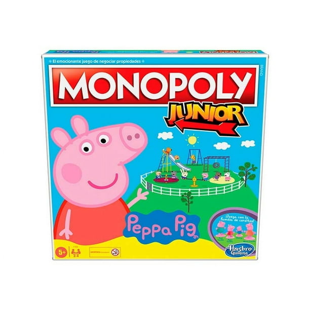 Juego de Mesa Monopoly Junior Peppa Pig | Lider