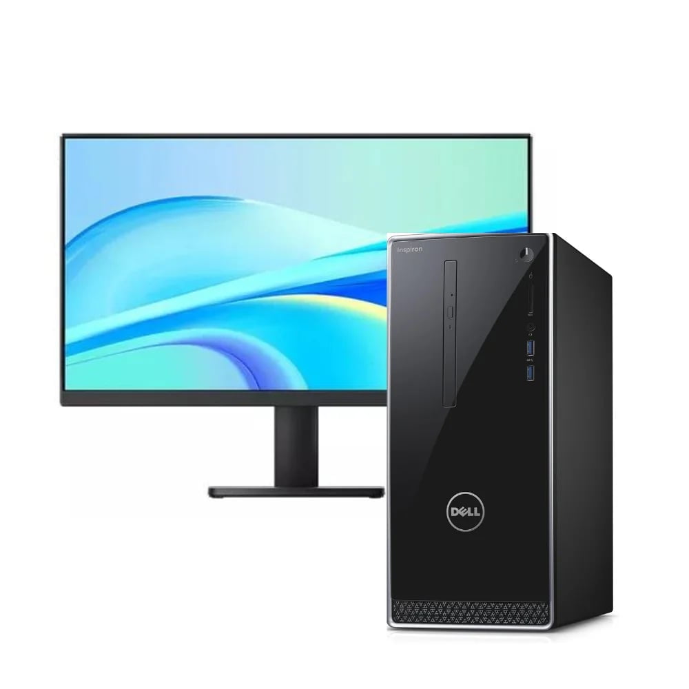 COMBO MONITOR + PC Desktop Dell Inspiron 3668 (i5-7ma 8GB 240GB SSD ...