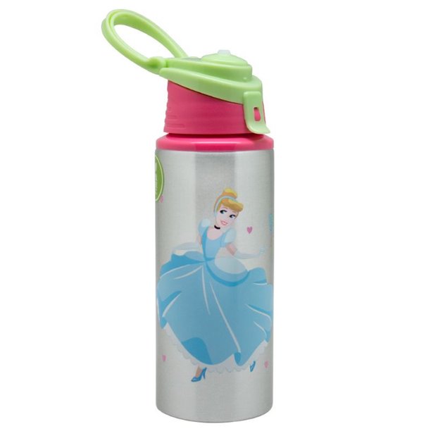 Botella Metalica Princesas 500 Ml | Lider