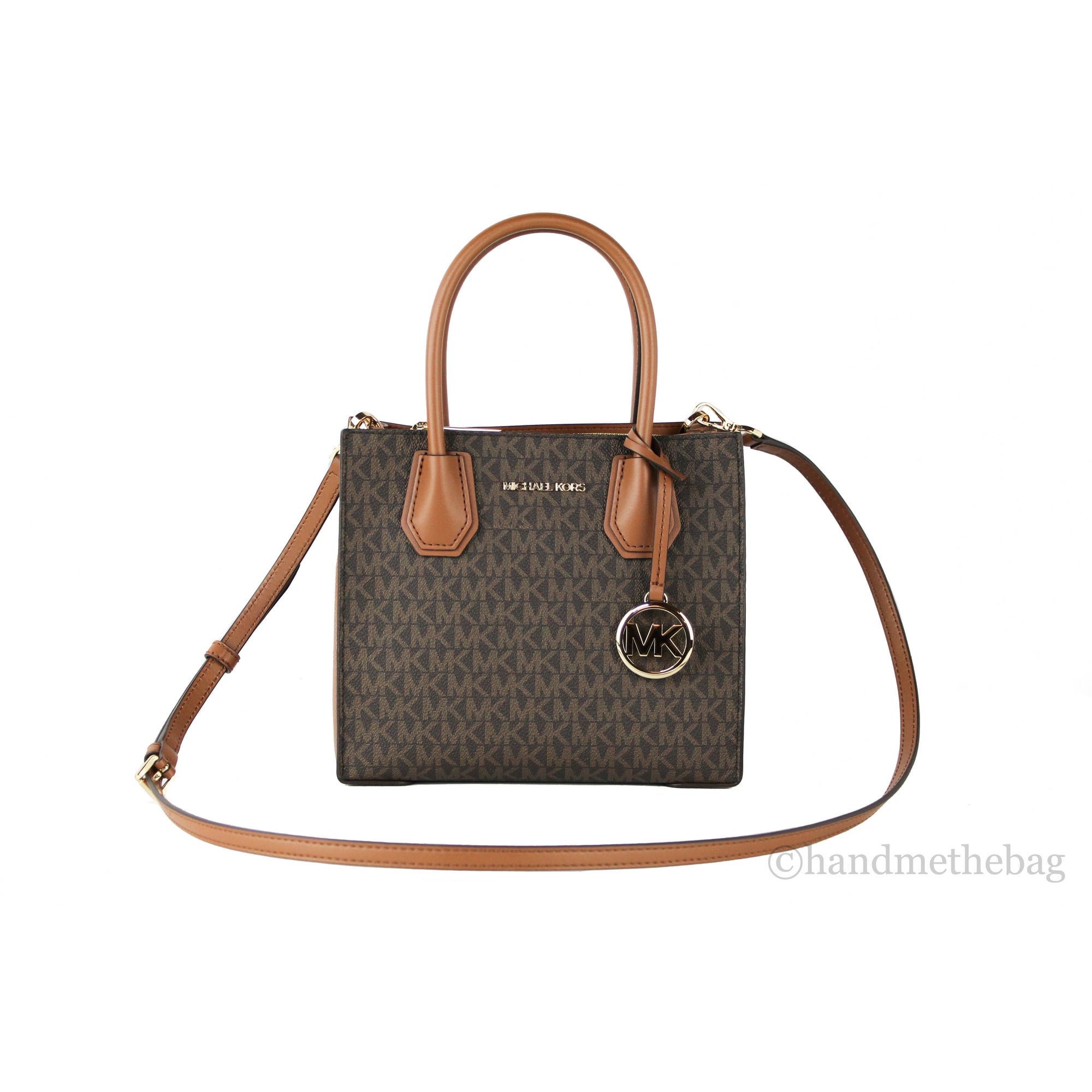MICHAEL KORS Mercer 35S1GM9M2B Bolso Bandolera Mediano con Logo y ...