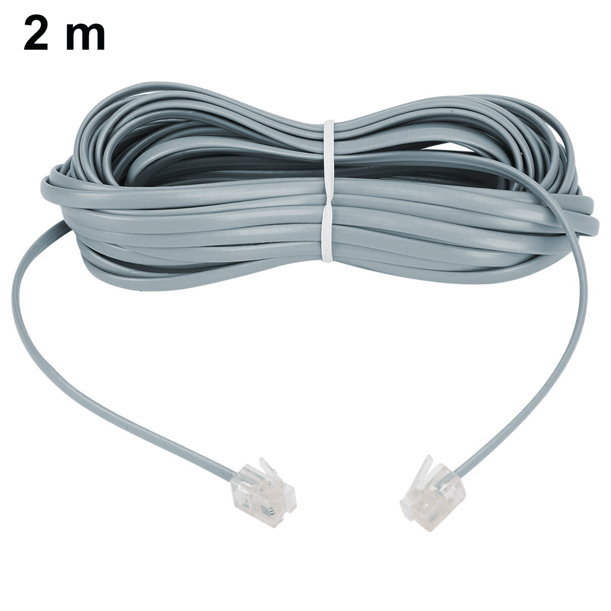 Cable telefónico a extensión telefónica modular macho, cable telefónico ...
